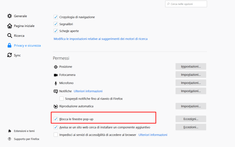 Come Togliere Il Blocco Pop Up - Come Togliere